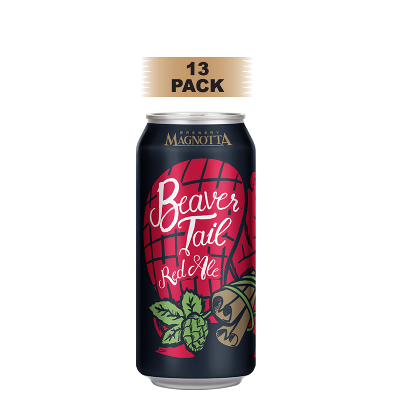 Beaver Tail Red Ale - 13 Pack